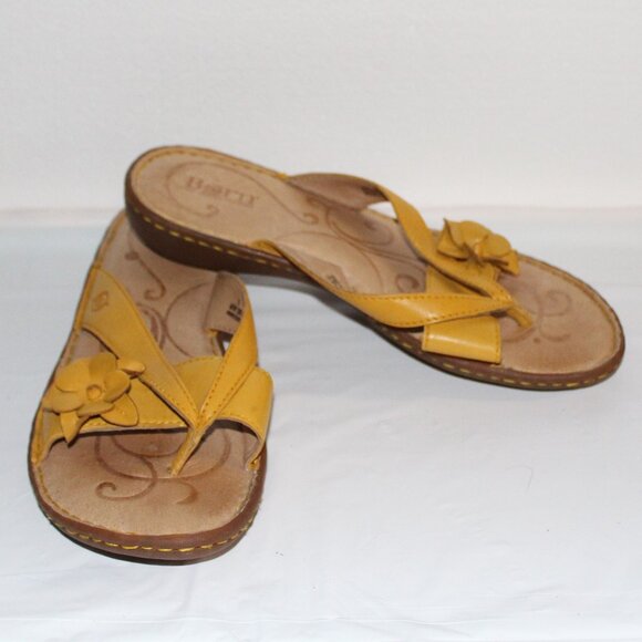 Born | Shoes | Ladies Born Sandals 8 Mustard Yellow | Poshmark